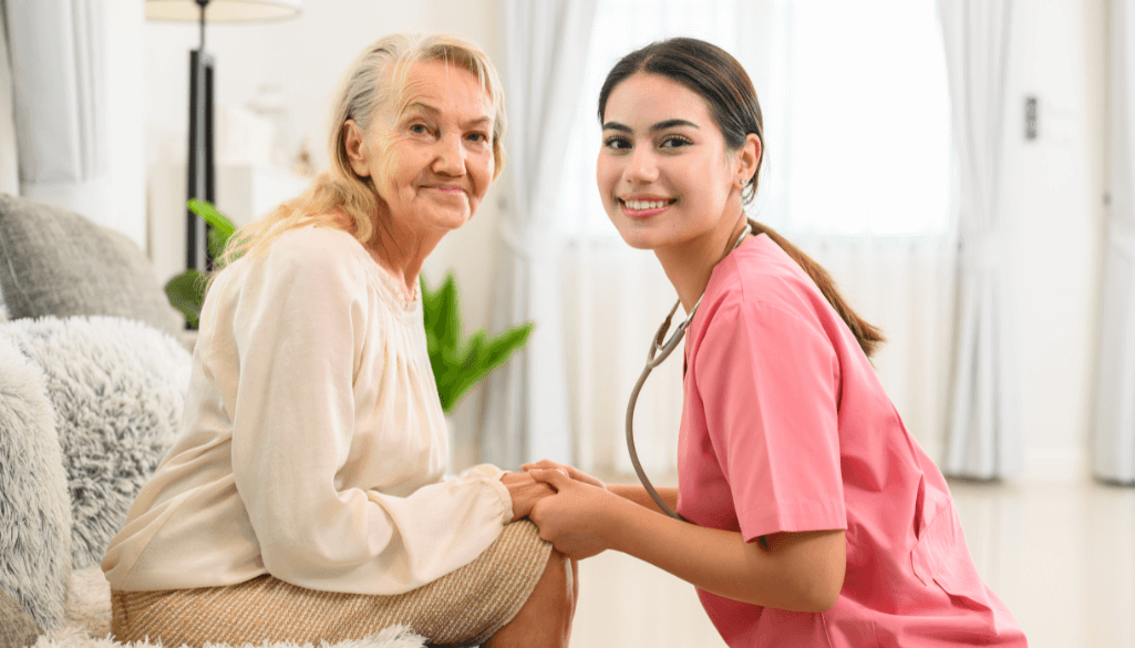 What are the signs a fissure is healing?